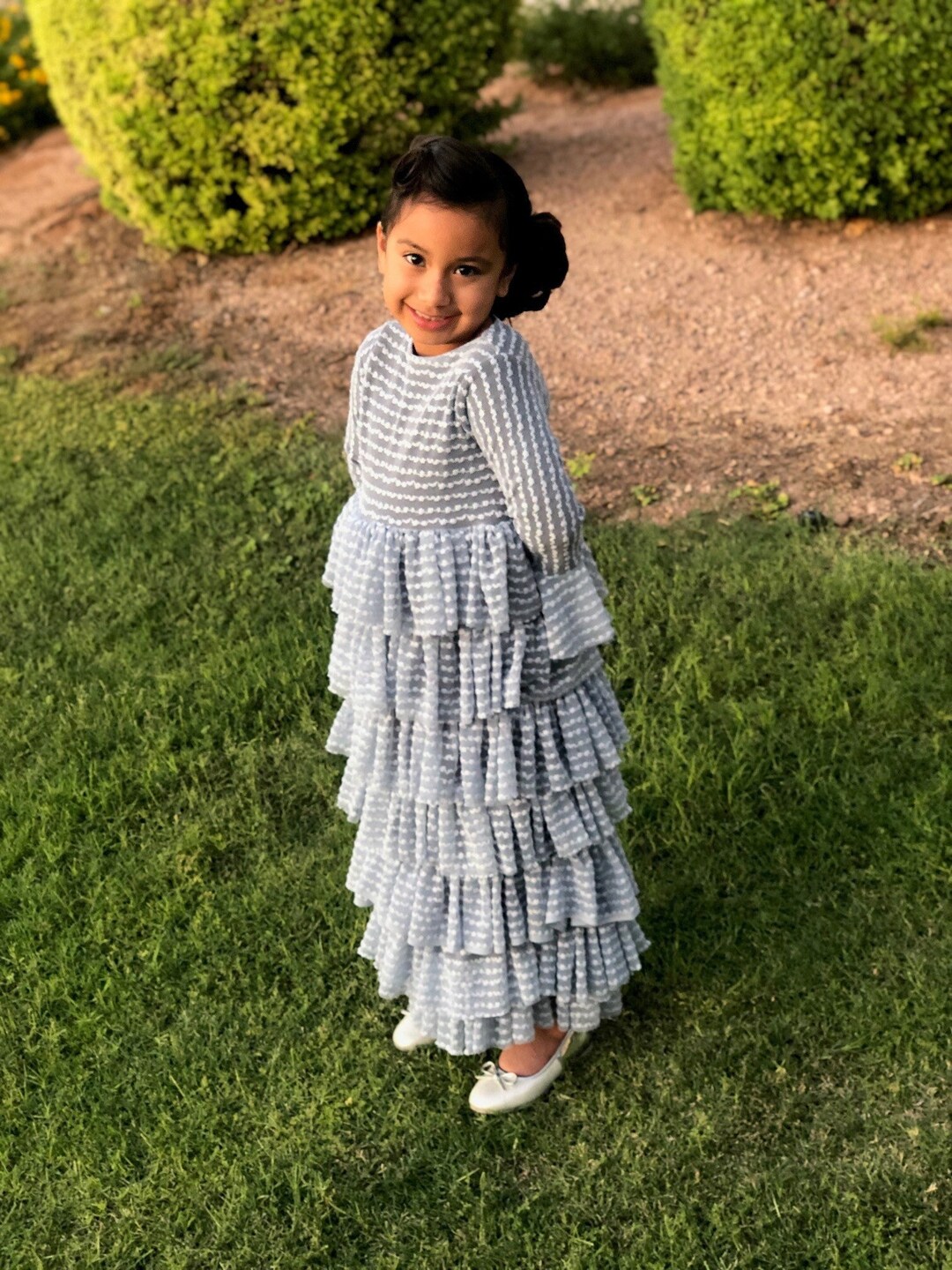 Girls Dainty Lace Dress - Etsy