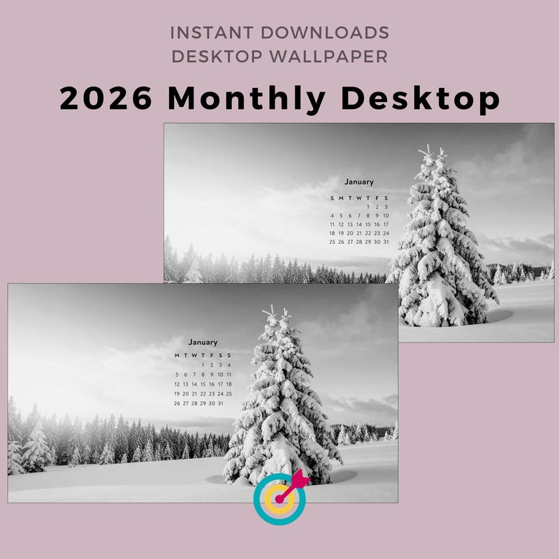 2026 Desktop Wallpaper - Etsy