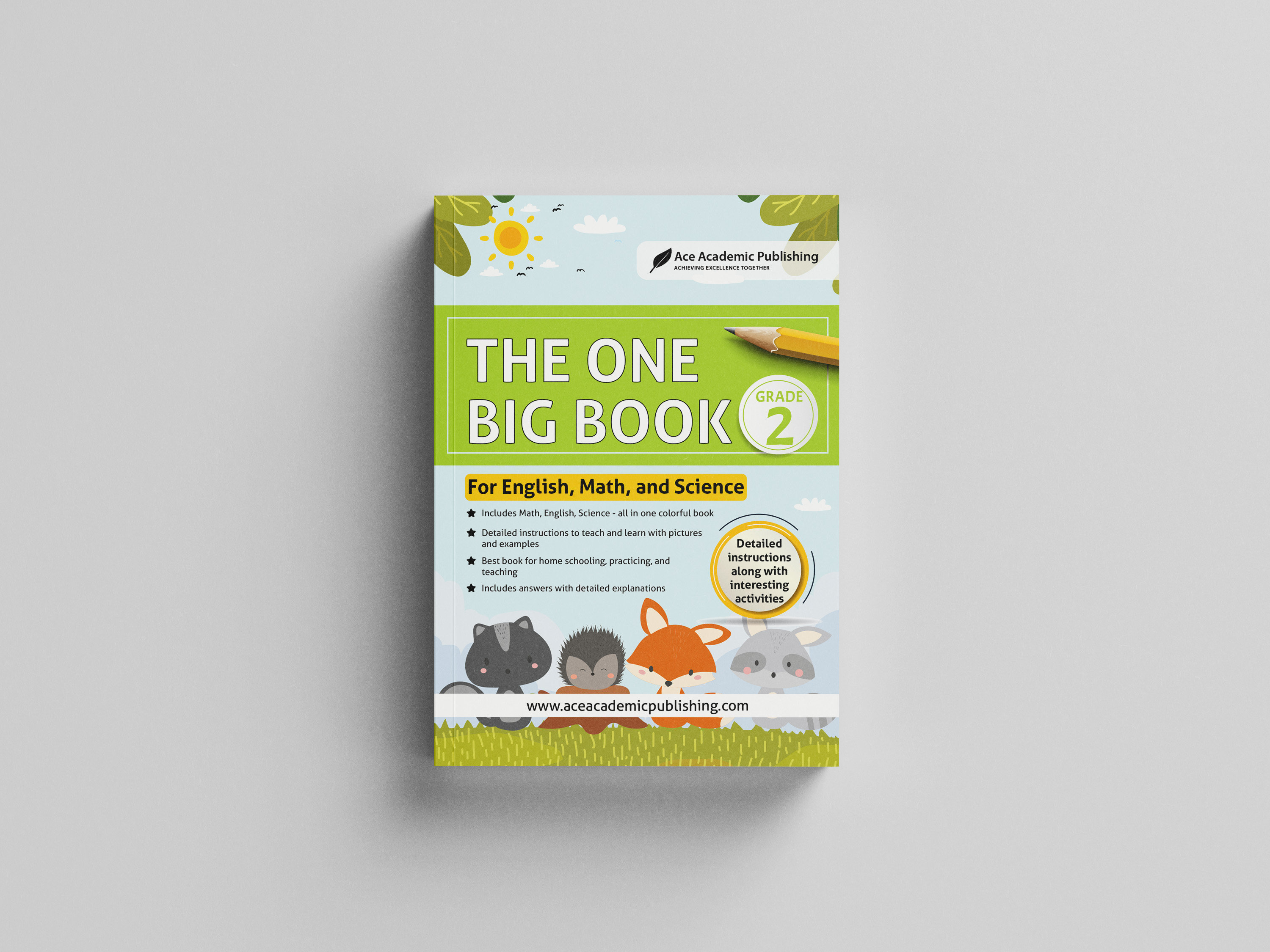 The One Big Book Grade 2: for English, Math and Science - Etsy