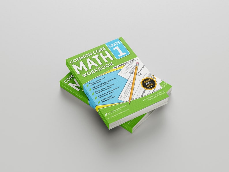 Common Core Math Workbook: Grade 1 - Etsy