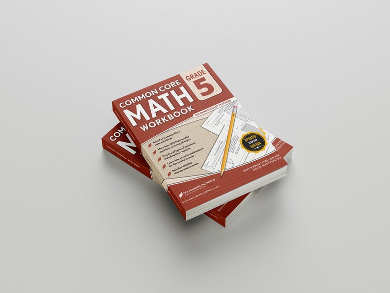 Common Core Math Workbook: Grade 5 - Etsy