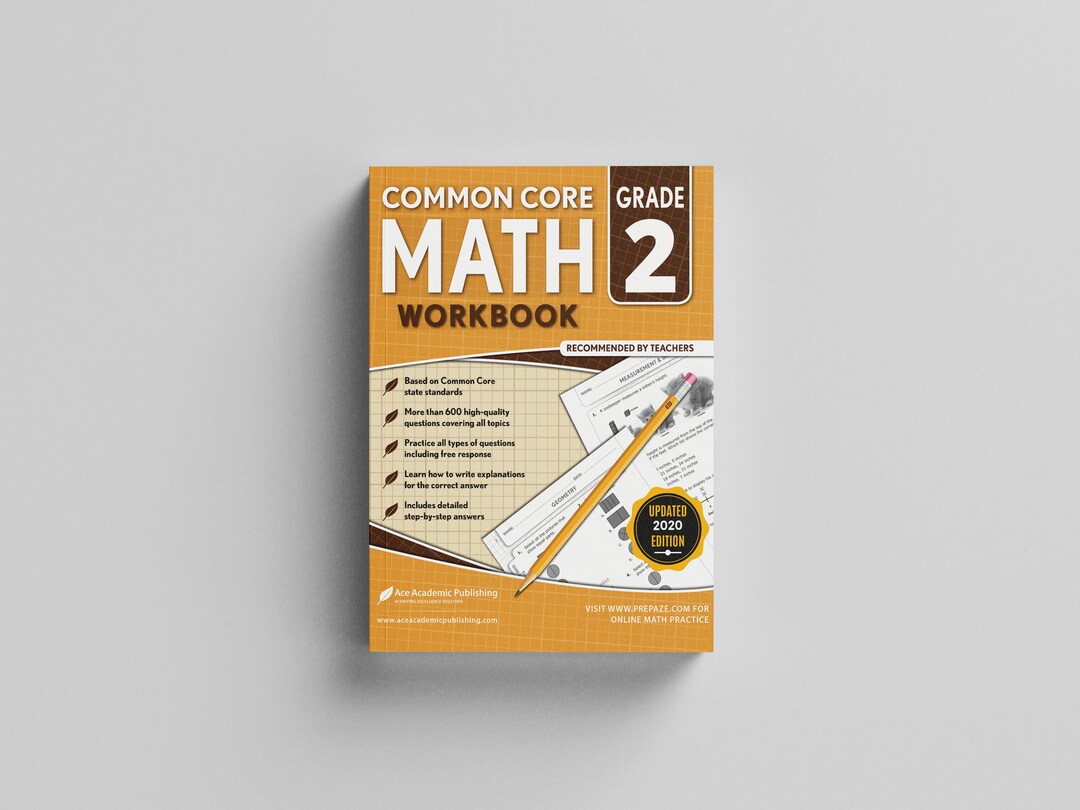 Common Core Math Workbook: Grade 2 - Etsy