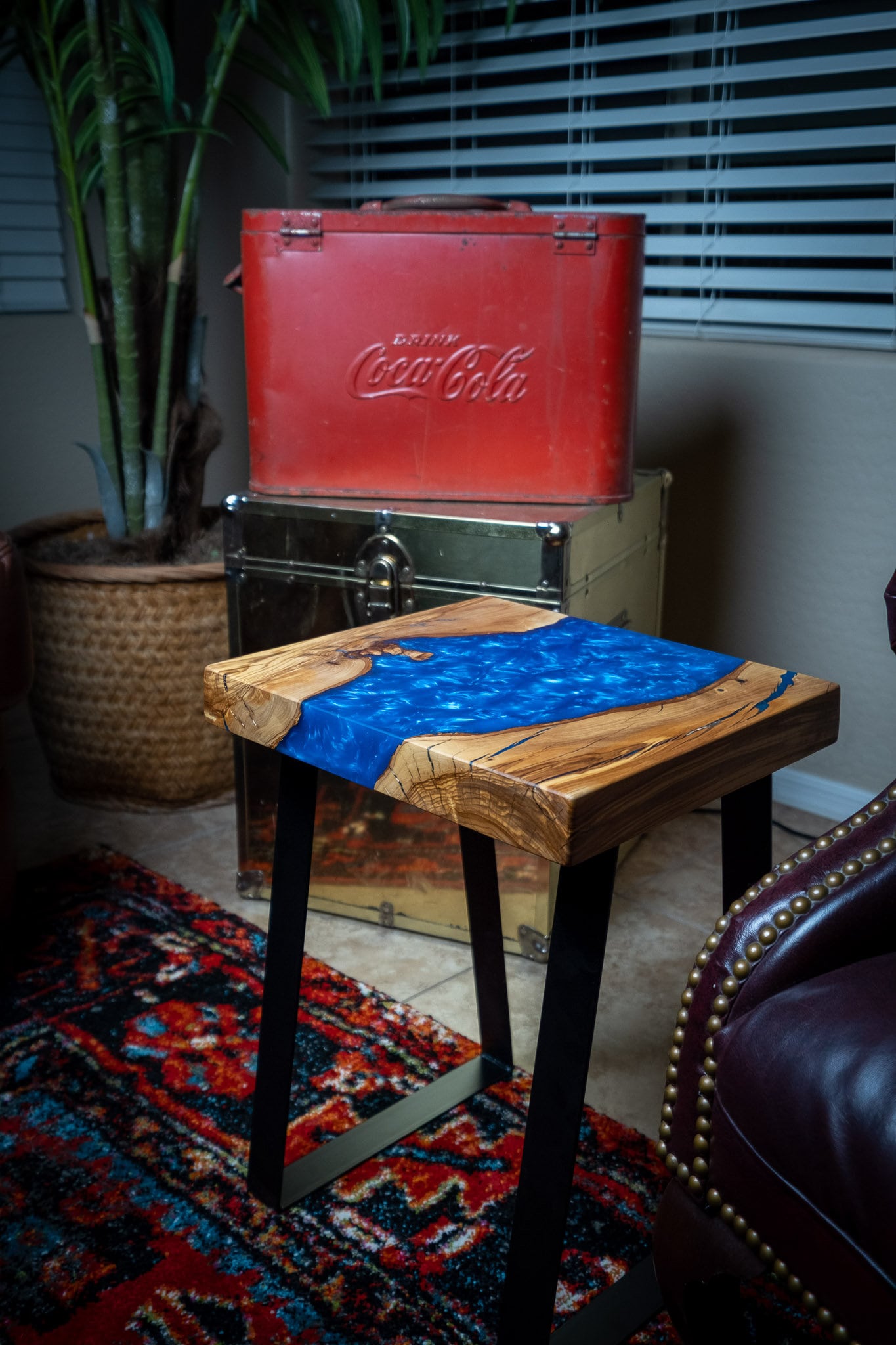 Epoxy End Table, Epoxy Coffee Table - Etsy