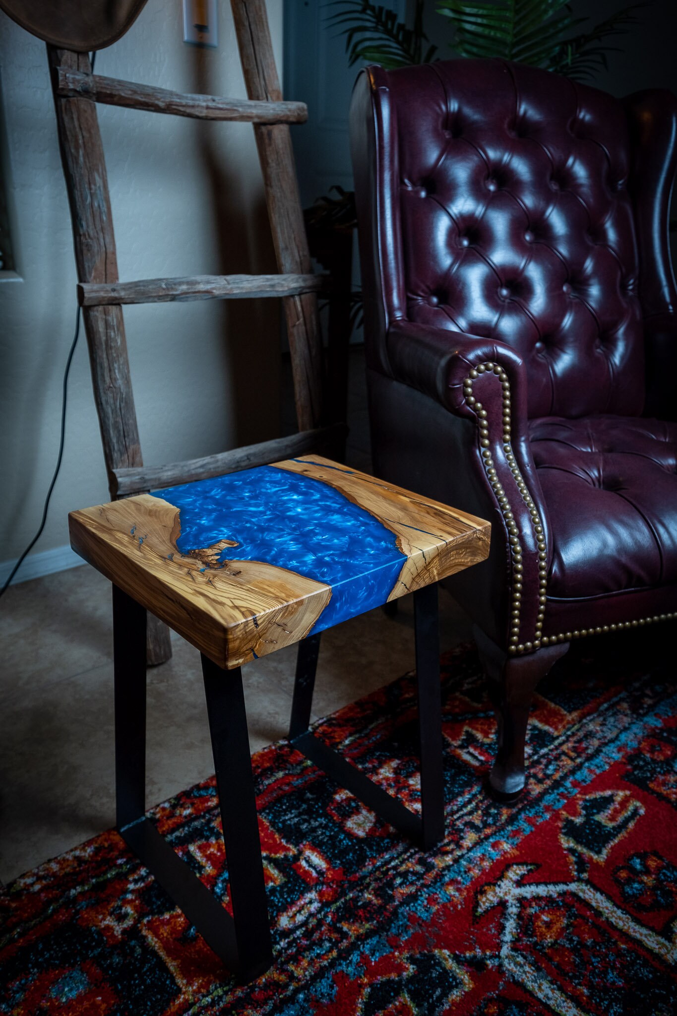 Epoxy End Table, Epoxy Coffee Table - Etsy