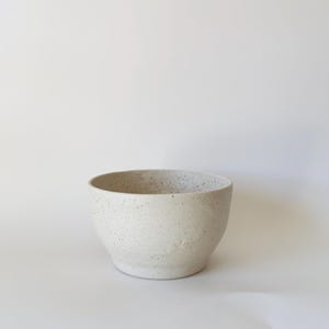 White Pottery Bowl, Handmade Ceramic - Etsy
