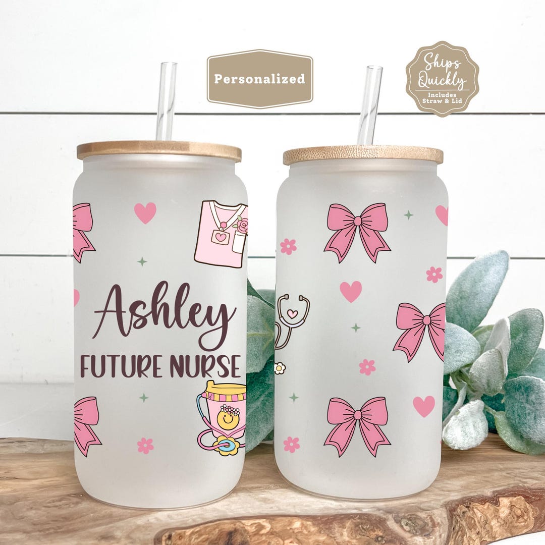 Gift for Nurse /nurse Appreciation Week Iced Coffee Cup / Rn Lvn Cn Lpn ...