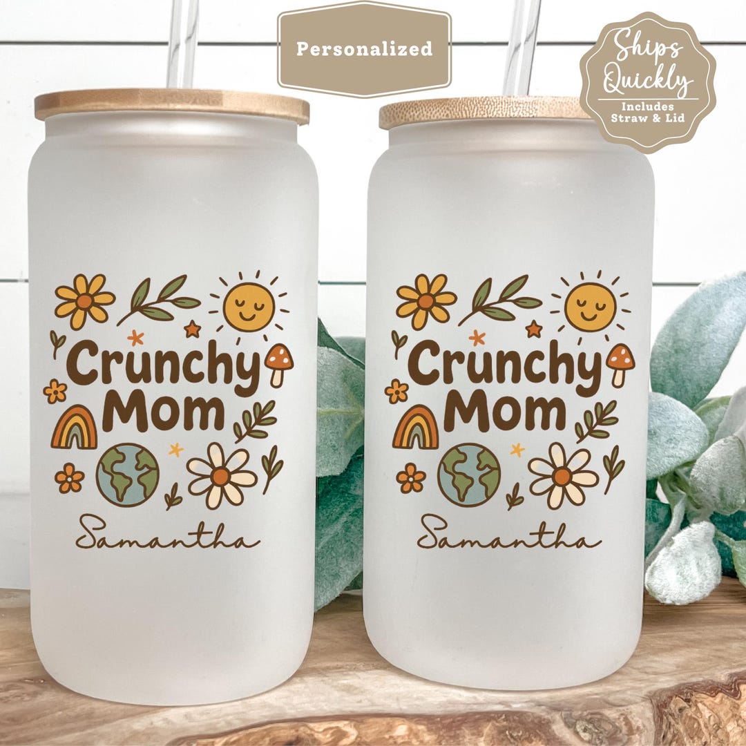 Crunchy Mom Gift for Mom Personalized Crunchy Mother's Day Gift Idea ...
