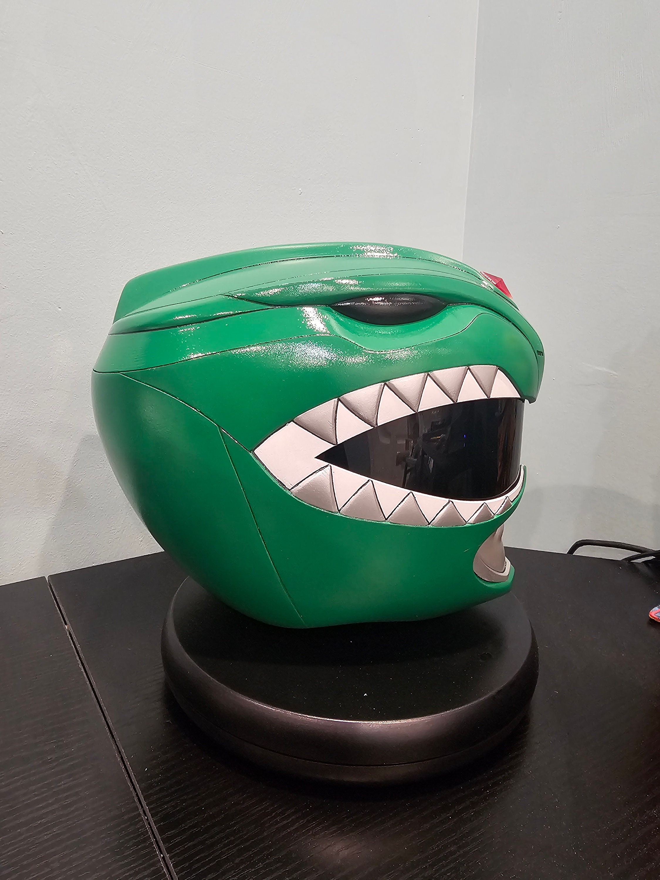 Green Ranger Helmet - Etsy