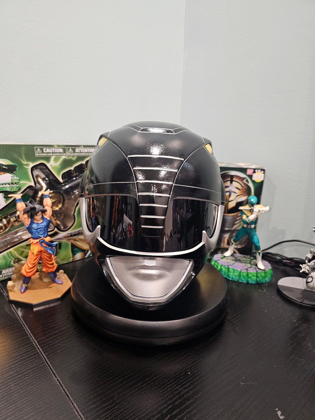 Black Ranger Helmet - Etsy