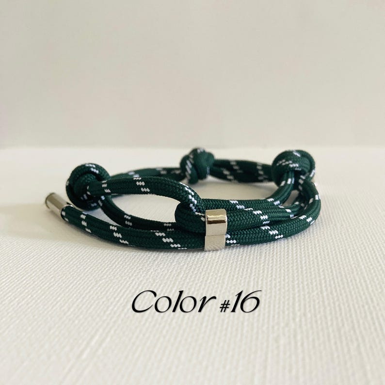 Cool Knot Rope Bag Charm, Tiered Nylon Cord Bracelet, Knotted Accents ...