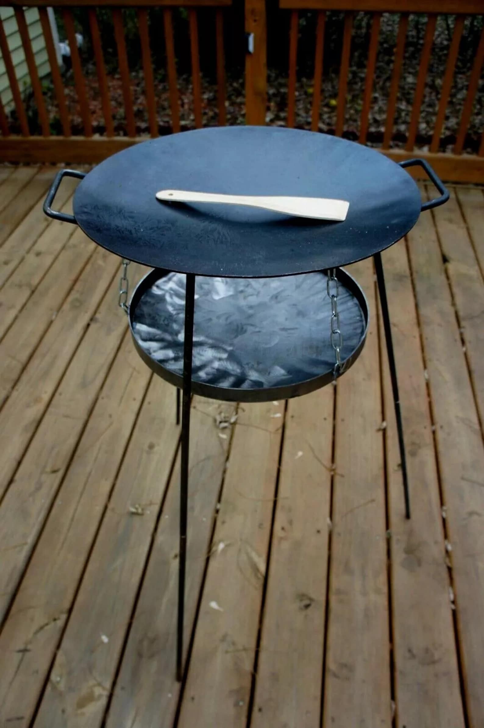 19 In. / 49 Sm. Uzbek Kazan Cooking Disc High Heat Cooking Skillet ...