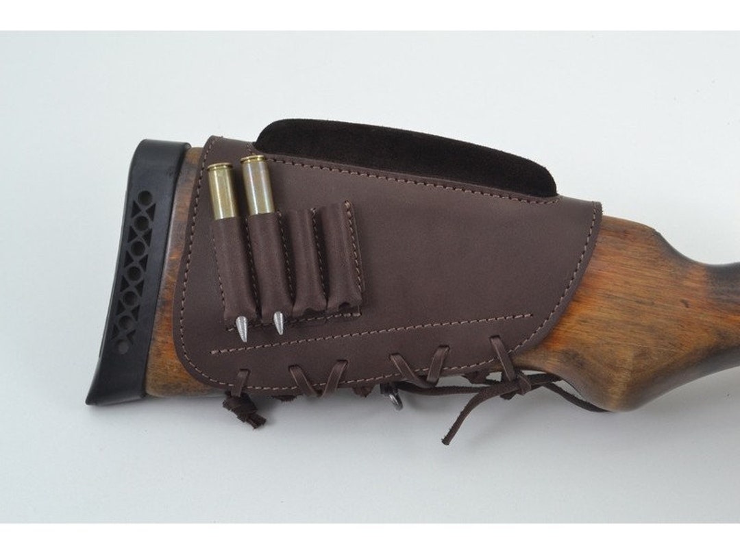 Premium Quality Leather Hinting Rifle Cartridge Holder Ammo - Etsy