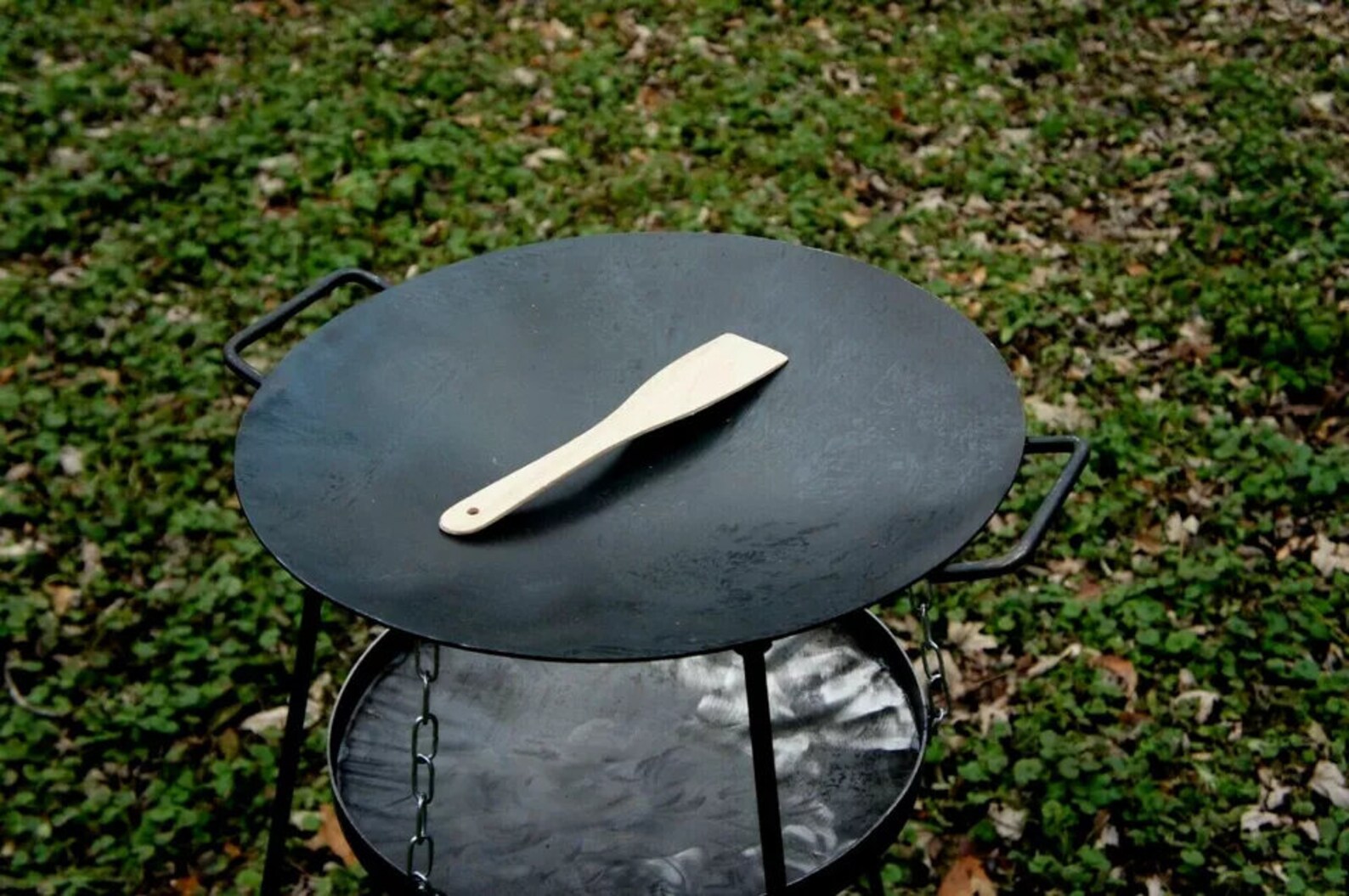 19 In. / 49 Sm. Uzbek Kazan Cooking Disc High Heat Cooking Skillet ...