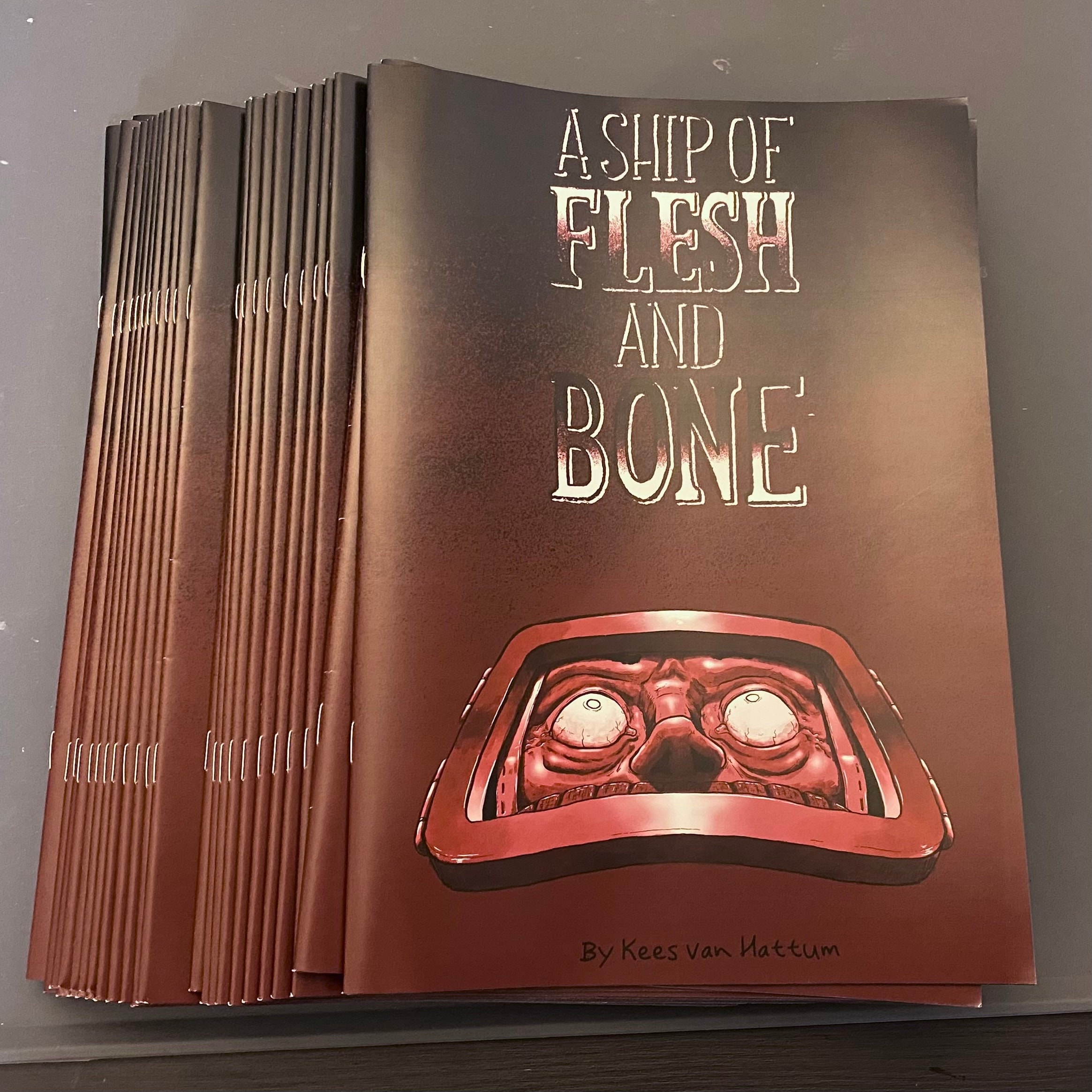 A Ship of Flesh and Bone Comic Book - Etsy
