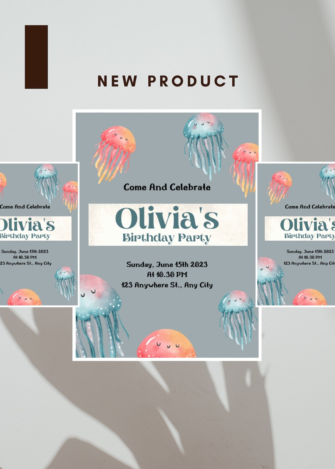Birthday Invitation Digital Invitations Birthday Digital Invit - Etsy
