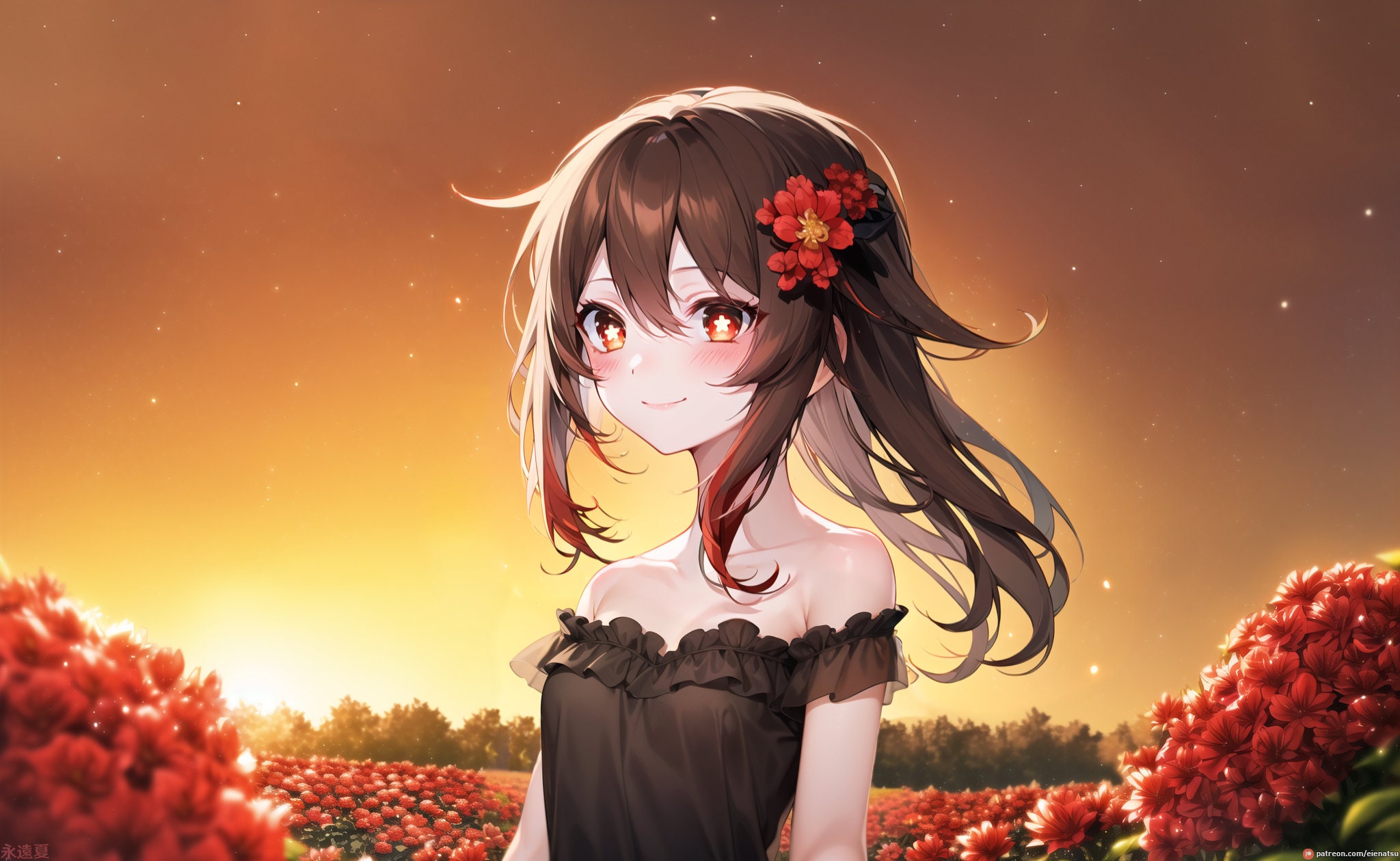 Custom Anime Character Portrait | Genshin, Vtuber, HSR (digital) - Etsy