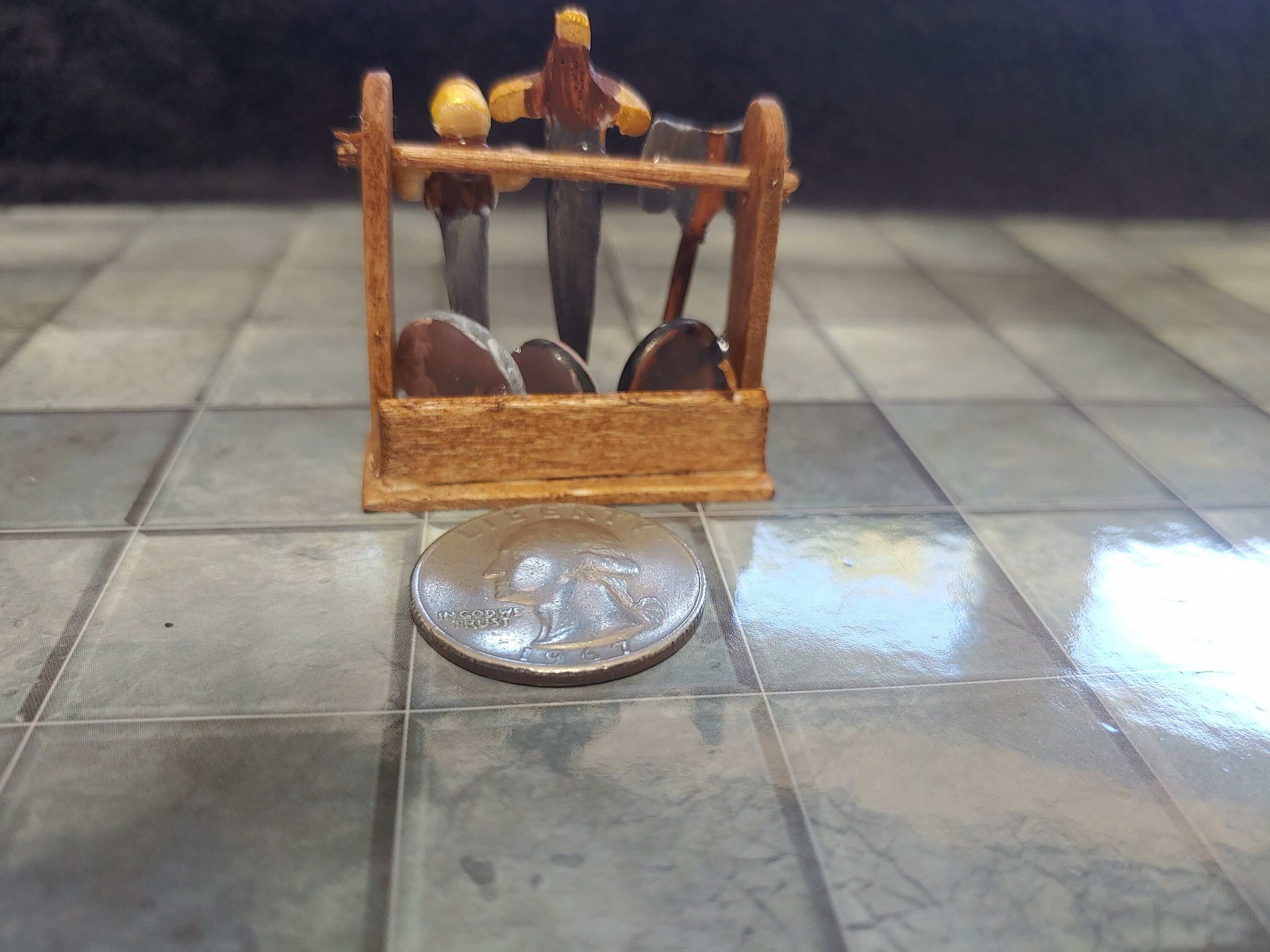 Miniature Dnd Weapon Racks - Etsy