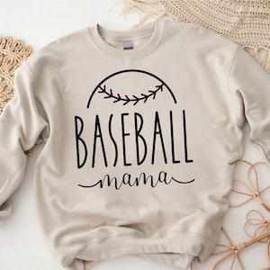 Baseball Mama Sweatshirt,sports Mom Sweatshirt,mothers Day Gift ...
