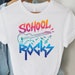 School Rocks Tshirt,back to School Gift,boy School Tee,school Rocks ...
