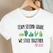 Team Second Grade Personalized Teacher Shirt,cactus We Stick Together ...