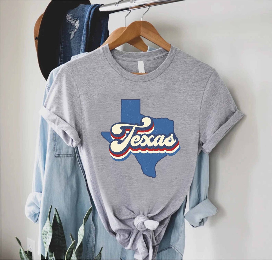 Retro Texas Shirt,texan Shirt,texas Fan Shirt,texan Gift,vintage Texas ...