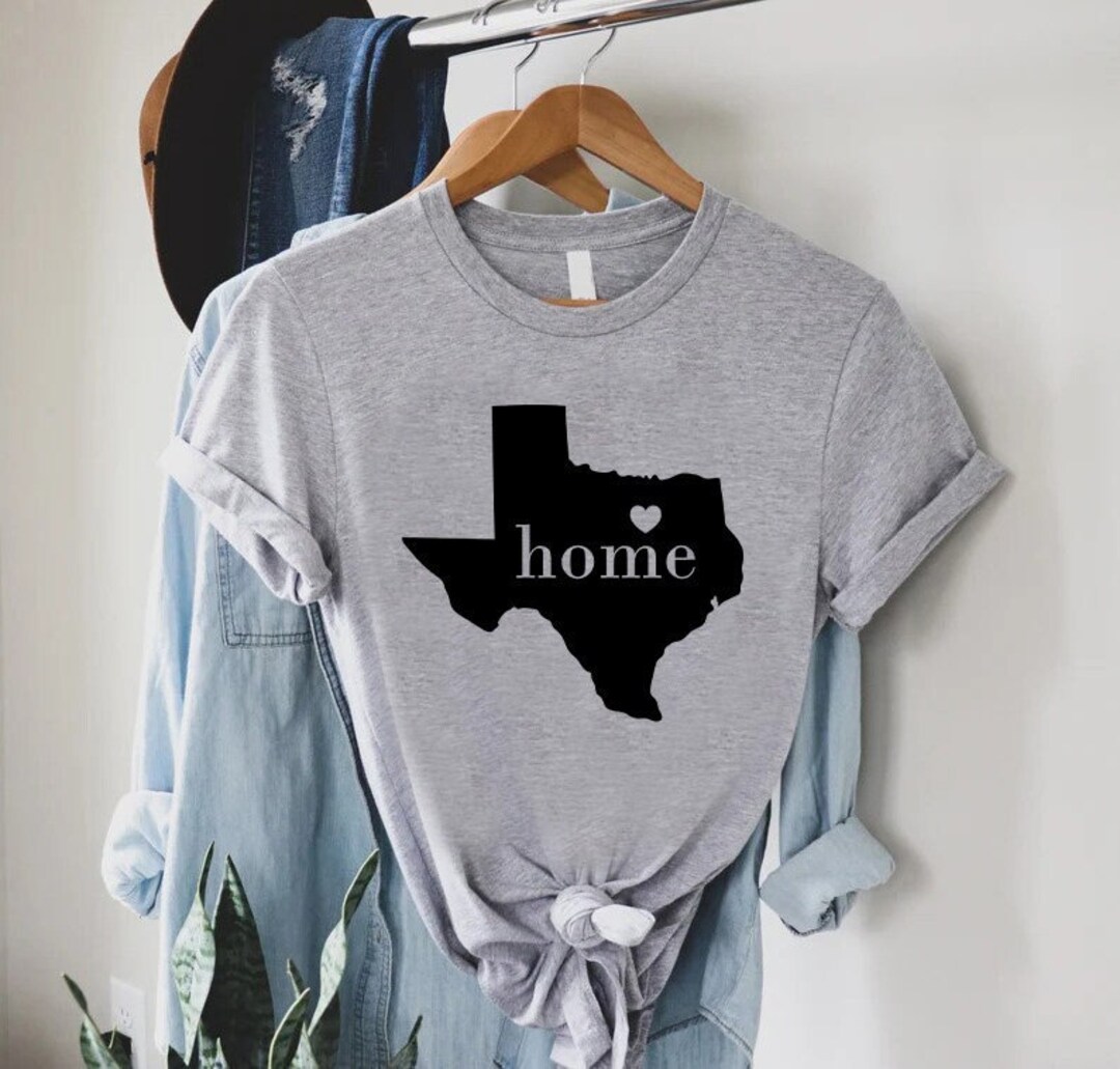 Texas Home Shirt,texas Shirt,gift for Texas Lover,texans Shirt,texas ...