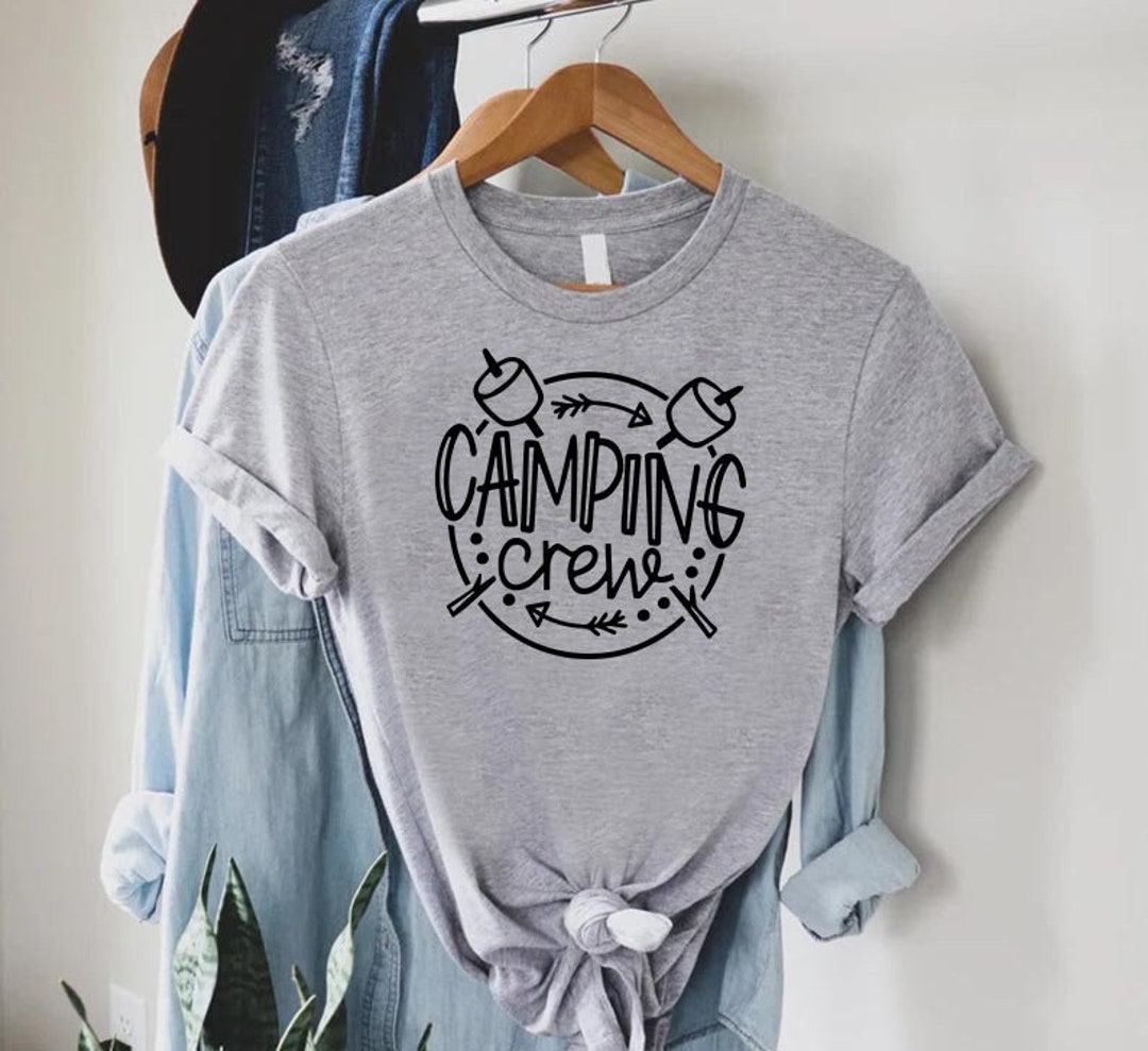 Camping Crew Shirt,camping Family Shirts,camp Lover Tee,camping Gifts ...