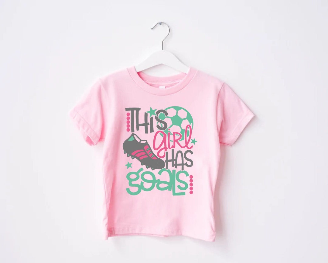 Girls Soccer Shirt,soccer Gift for Kids,funny Soccer Shirt for Girl ...