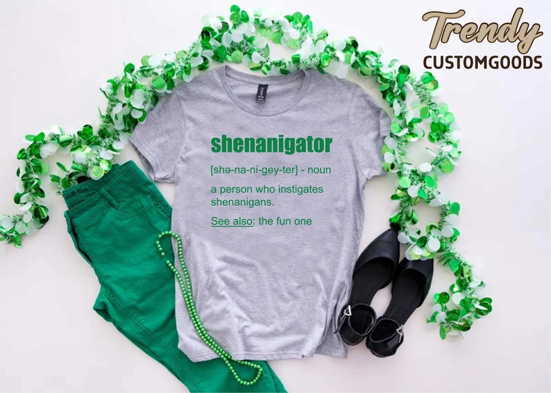 Shenanigator Definition Shirt,shenanigans Coordinator Tshirt,st ...