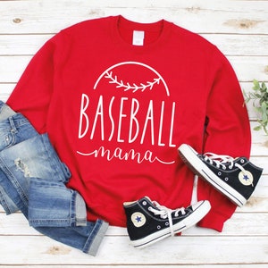Baseball Mama Sweatshirt,sports Mom Sweatshirt,mothers Day Gift ...