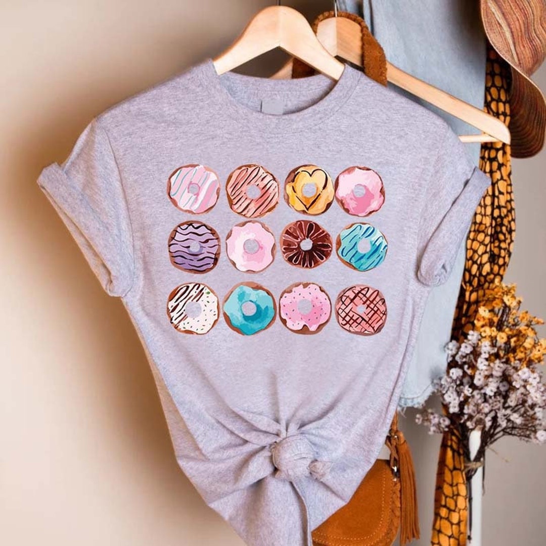 Donut Lover Shirt,girls Donut Tee,donut Day T-shirt,gift for Donut ...