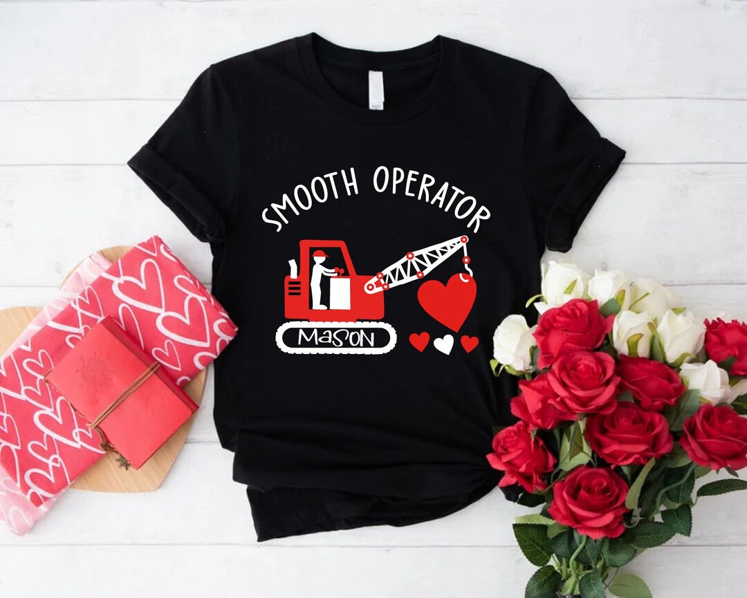 Personalized Valentines Shirt for Boys, Kids Valentines Day Tshirt ...