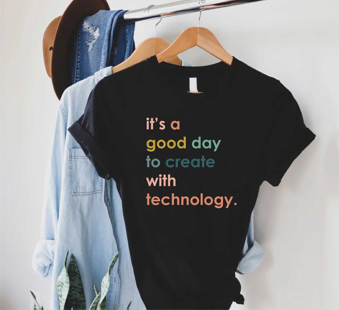 Technology Teacher Shirt,retro Tech Teacher Shirt,stem Teacher Tee ...