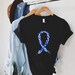 Colon Cancer Ribbon Shirt,colon Cancer Awareness Gift,colon Cancer ...