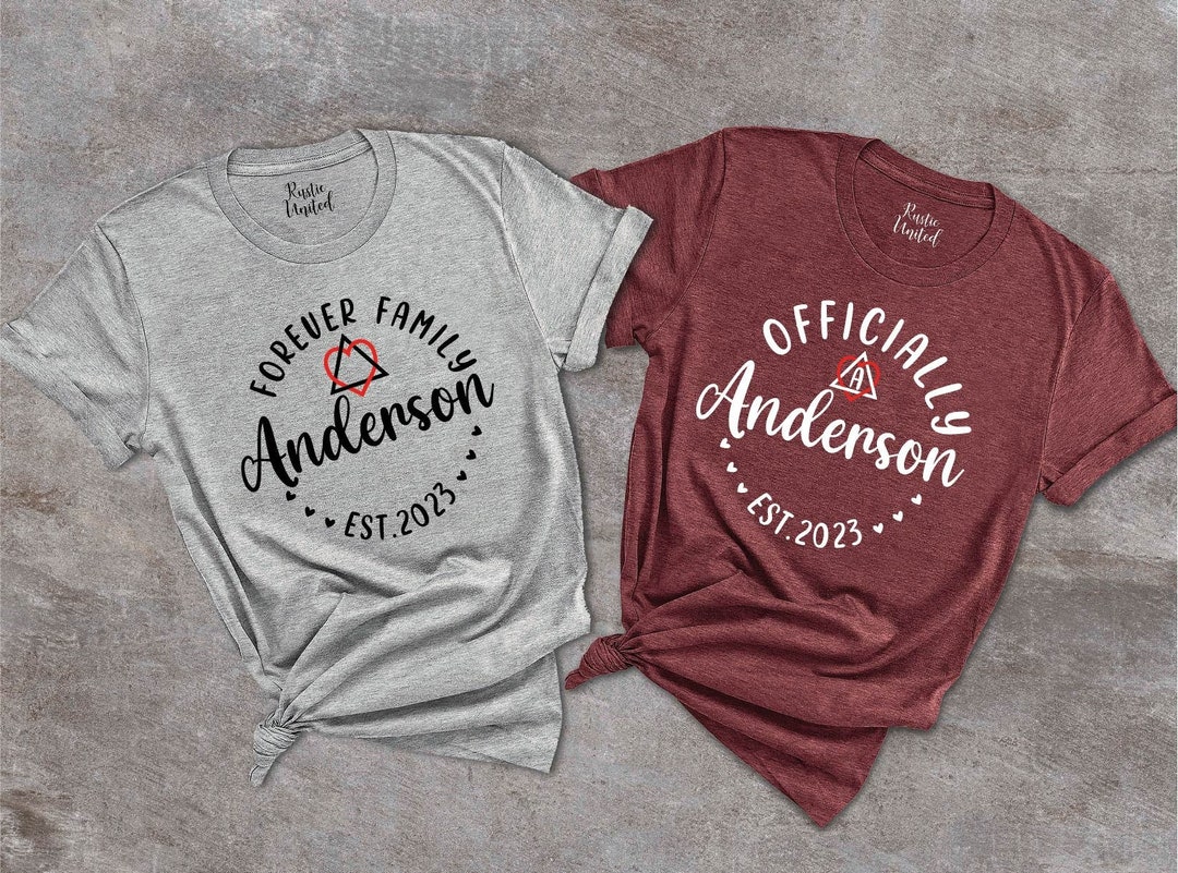 Custom Adoption Day Shirts,matching Adoption Tshirts,officially Adopted ...