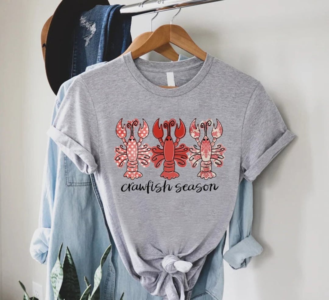 Crawfish Shirt for Women,crawfish Season T-shirt,crawfish Lover Shirt ...