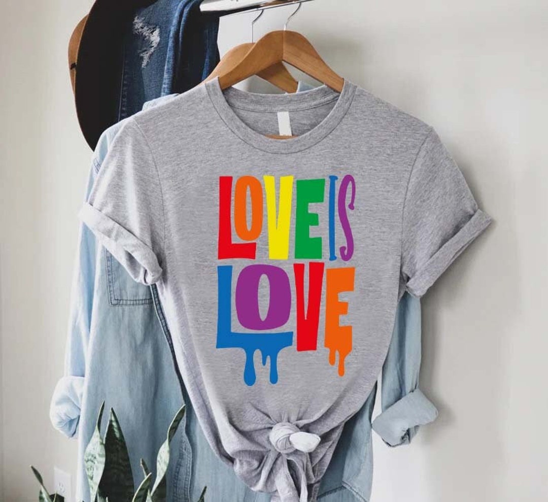Love is Love Shirt,lgbt Shirt,pride Shirt, Lesbian Gay Shirt,rainbow ...