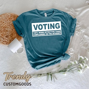 Voting Shirt,voter T-shirt,register to Vote,political Shirt,voting Tee ...