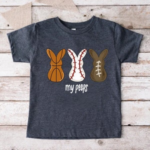 My Peeps Shirt,easter Bunnies Shirt,sports Ball Easter Shirt,sports ...