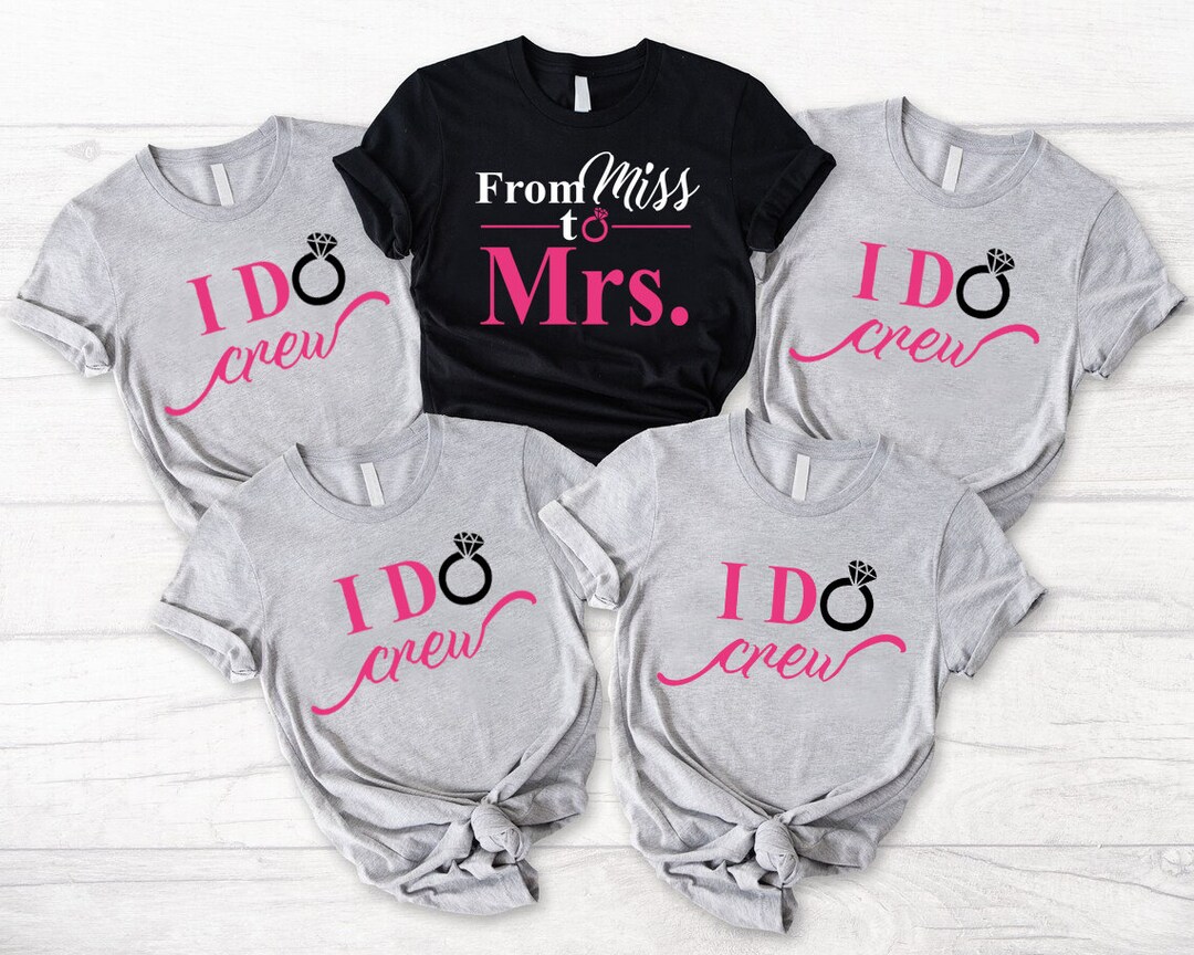 Bachelorette Party Shirts,bridal Shower Matching Tee,wedding Party Gift ...