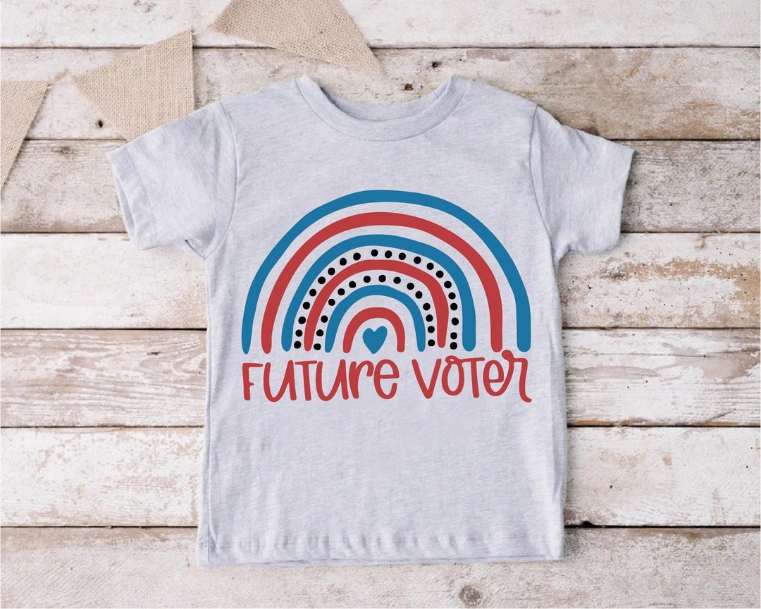 Future Voter Kids Shirt,voter T-shirt for Toddler,election Tee,voting ...