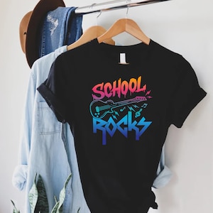 School Rocks Tshirt,back to School Gift,boy School Tee,school Rocks ...