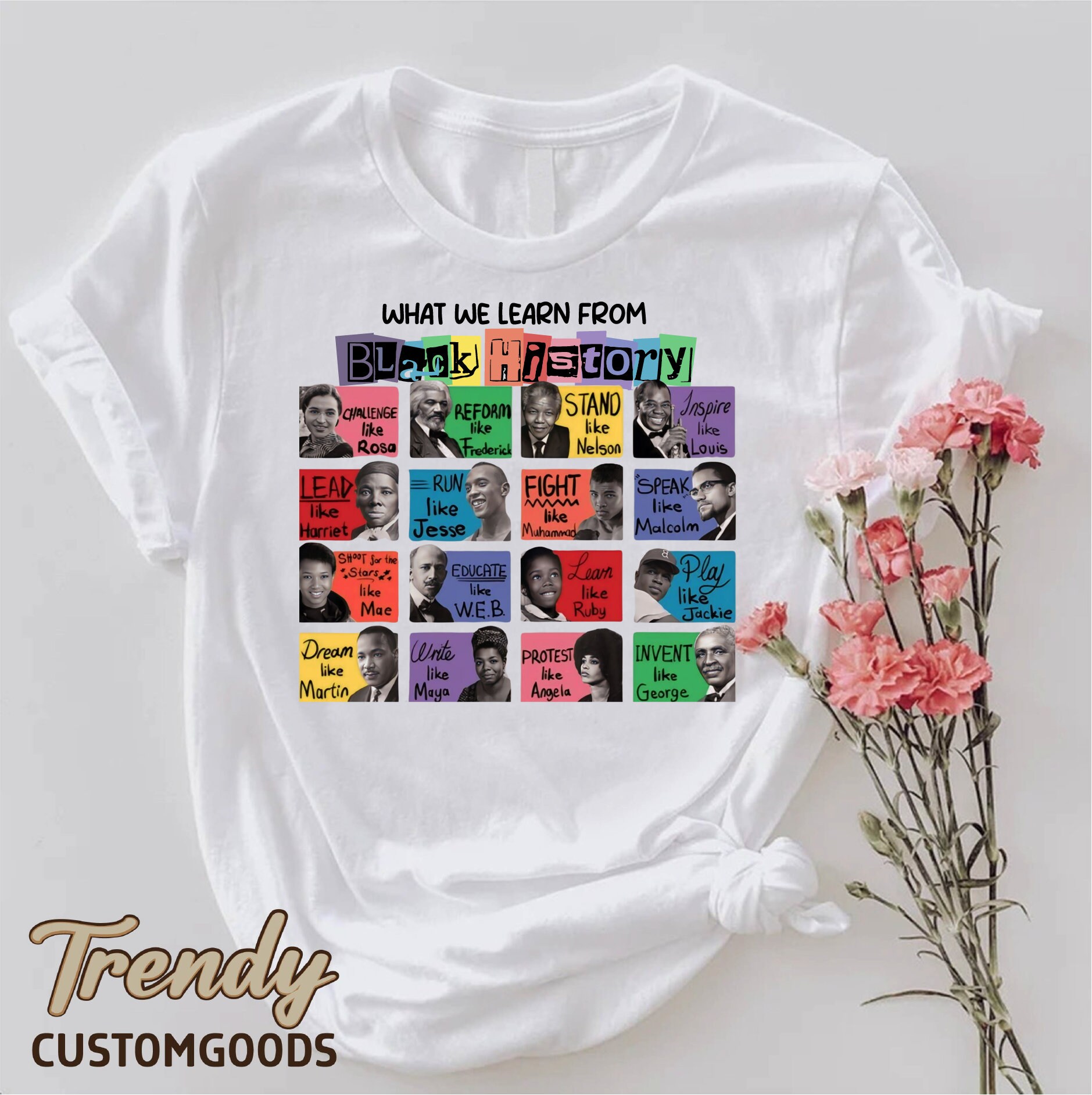 Freedom Shirt,juneteenth Tee,what We Learn From Black History Tshirt ...