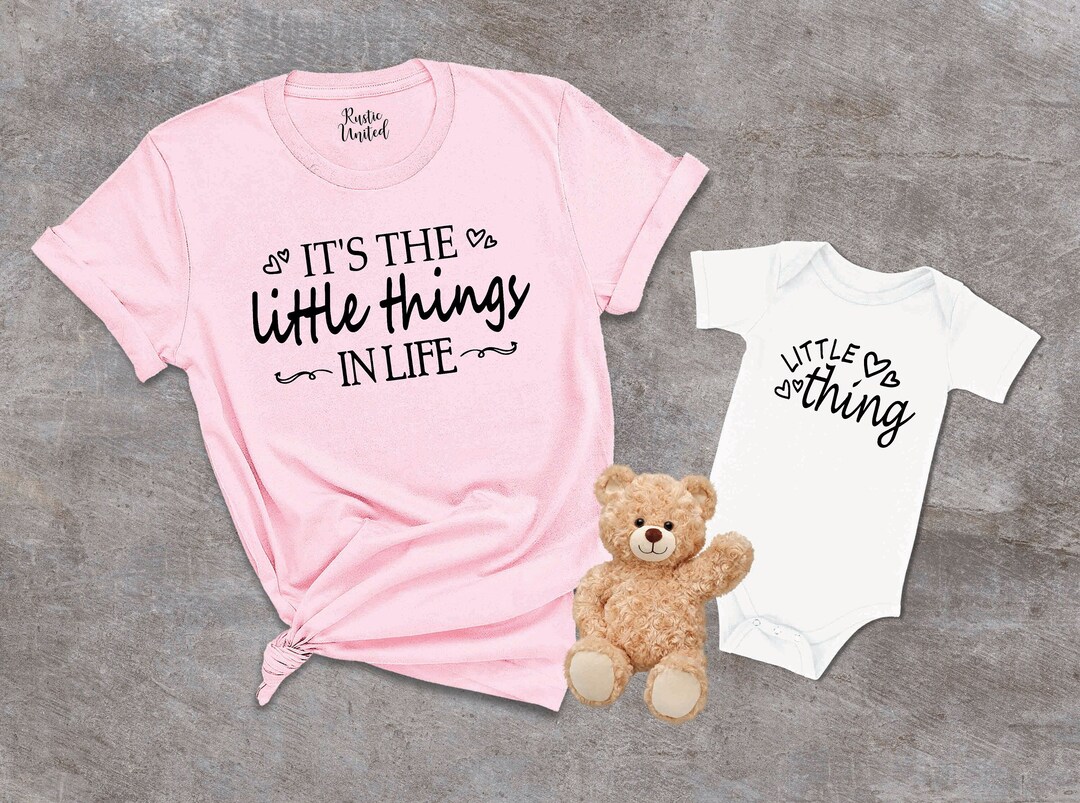 It's the Little Things in Life Shirt,mommy and Baby Matching Shirts,new ...