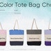 Custom Tote Bags,personalized Tri Color Tote Bags,print Your Logo ...