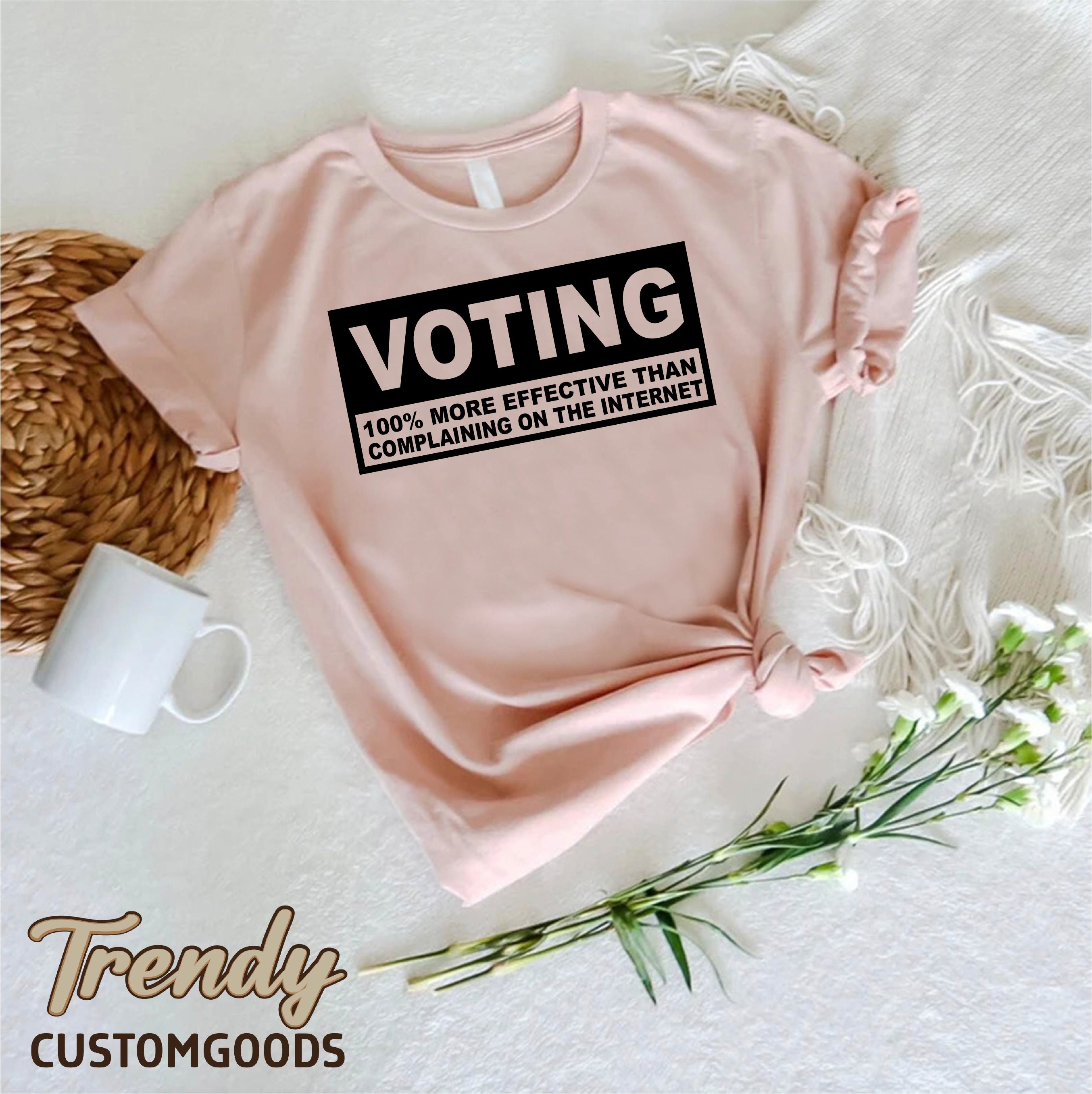 Voting Shirt,voter T-shirt,register to Vote,political Shirt,voting Tee ...