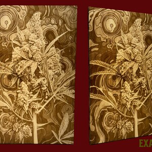 Cosmic Cannabis Design Bundle | 53 Edited Lightburn Files Ready for ...