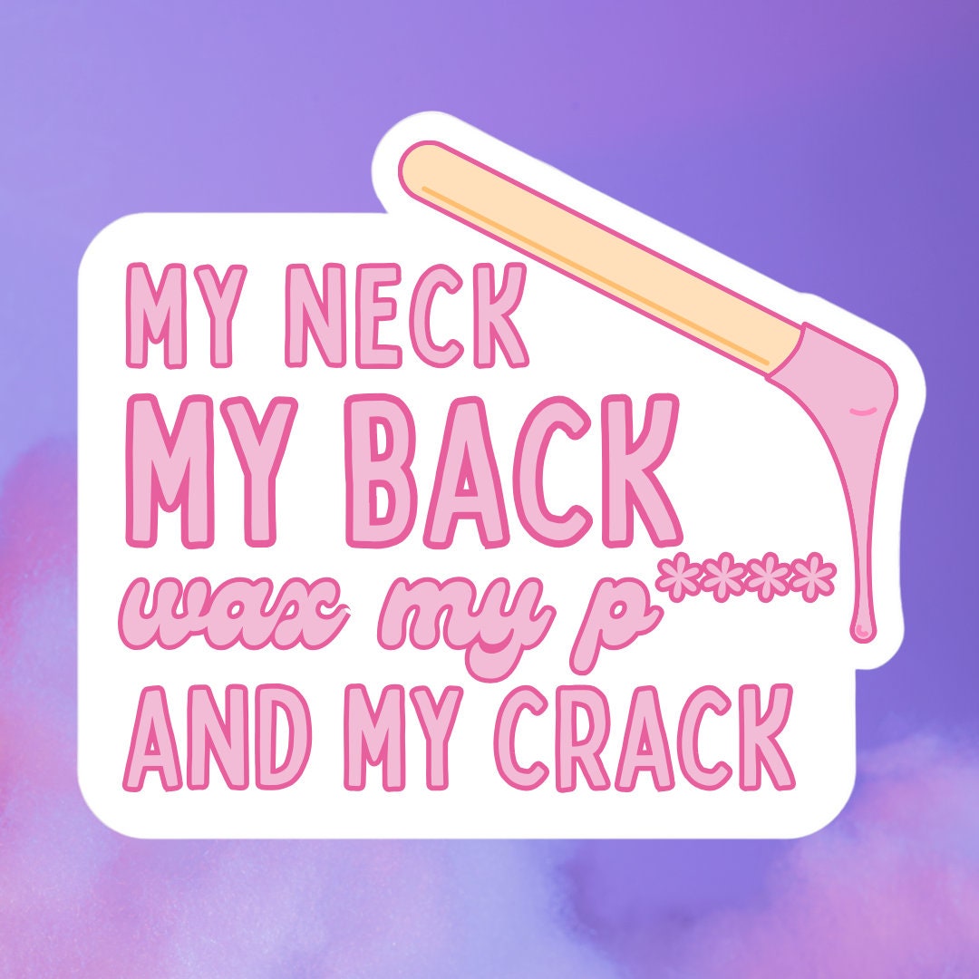 Wax Tech Sticker, Esthetician Vinyl Sticker, Funny Gift for Waxing ...