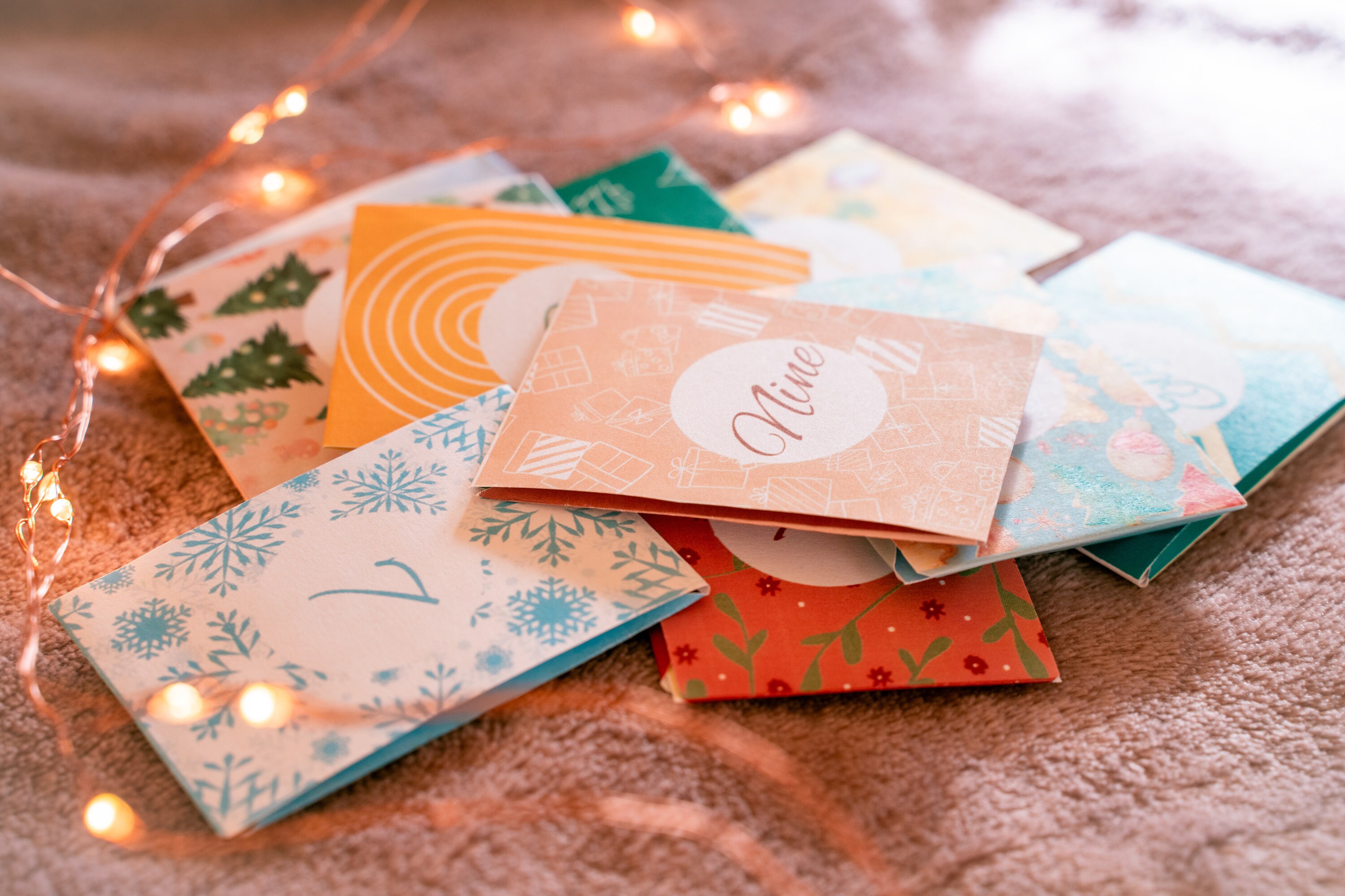 Printable Advent Calendar With Love Messages for Your Partner ...