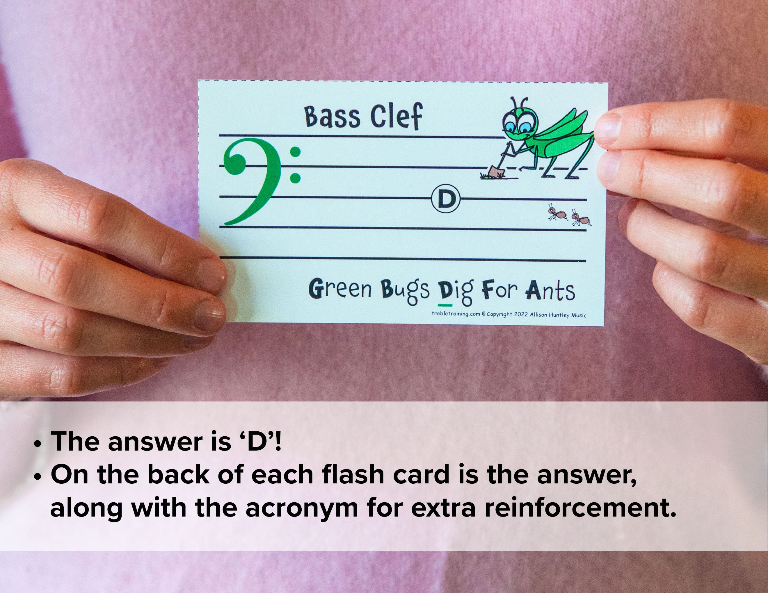 Grand Staff Music Acronym Flash Cards - Etsy